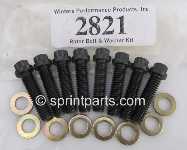 FLOATING ROTOR MOUNT BOLT KIT: Sprint Car Parts