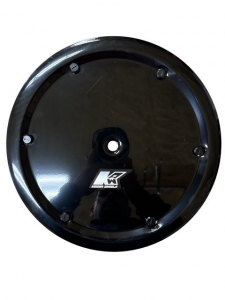 KEIZER 6 BUTTON MUD COVER BLACK: Sprint Car Parts